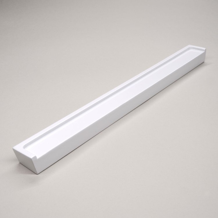 White Acrylic Blocks Ledge
