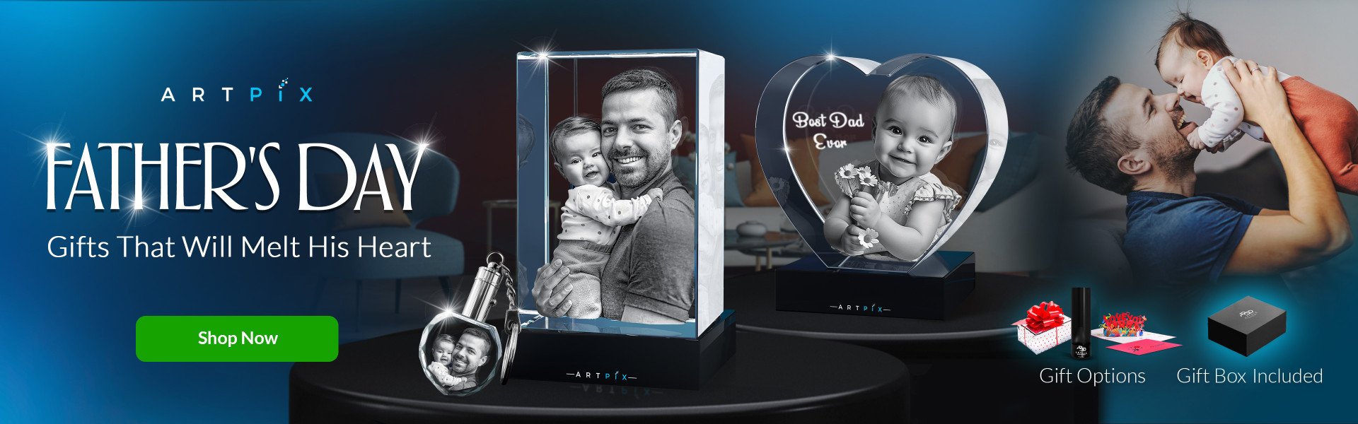 3D Crystals by ArtPix 3D® | With Engraved Photo | Personalized Gifts ...