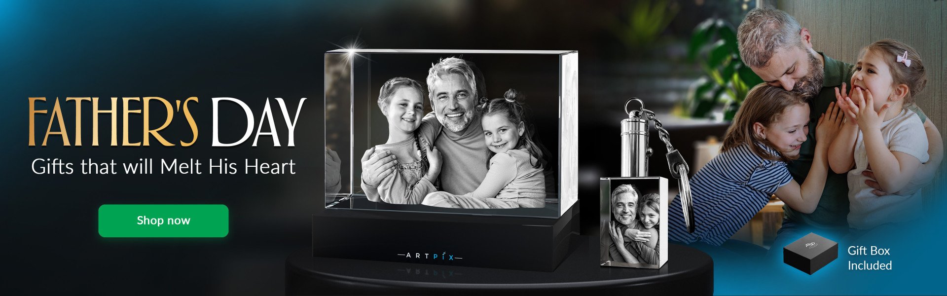 3D Photo Crystals in Canada | Personalized Gifts With Engraved Photo in ...